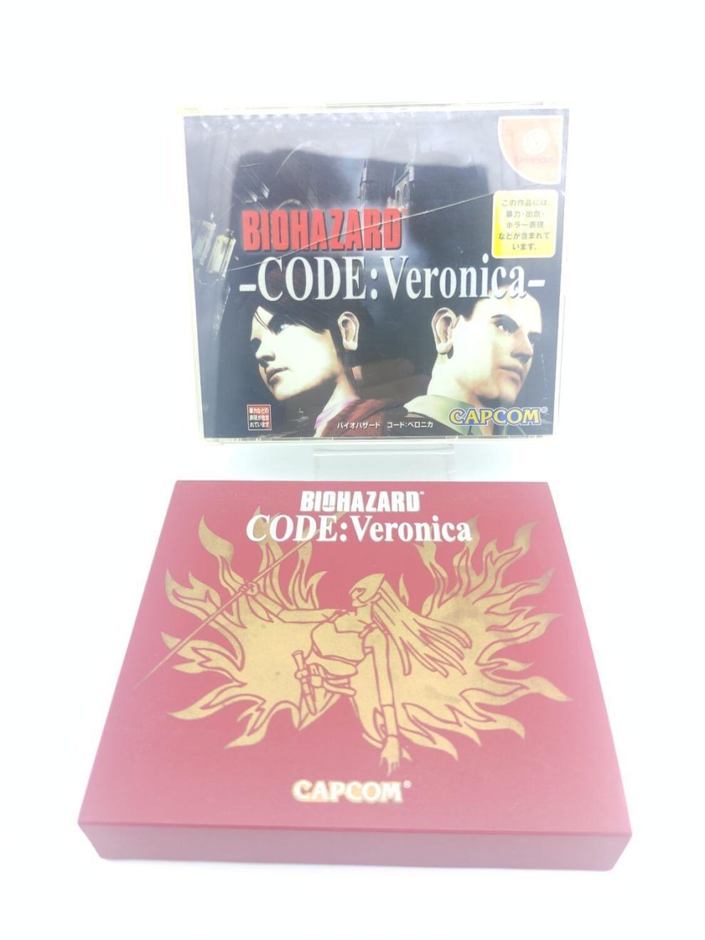 Sega Resident Evil Biohazard code veronica RE Dreamcast Japan Impor ...